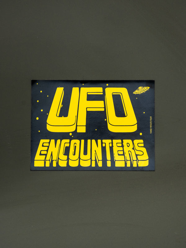 UFO Encounters Bumper Magnet - Grit N Glory
